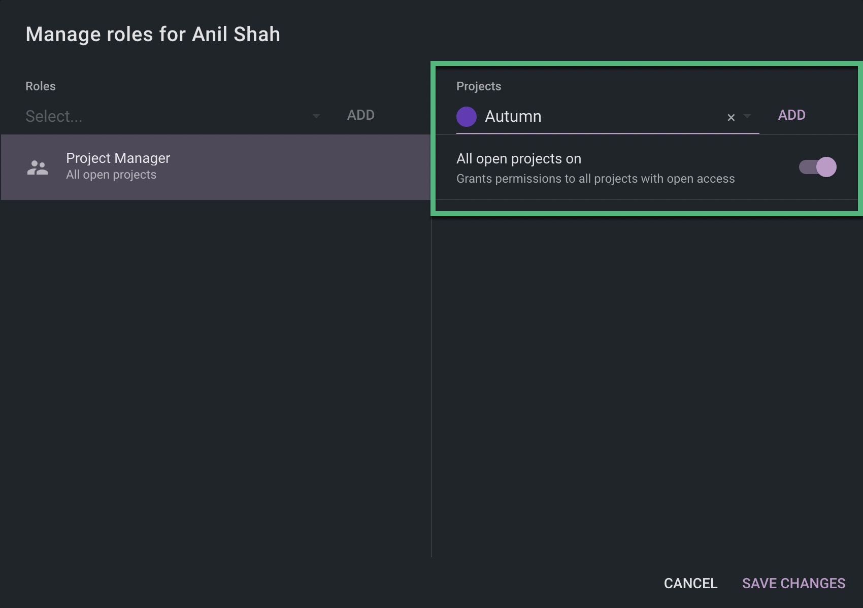 Understanding Roles and Permissions – ftrack Studio