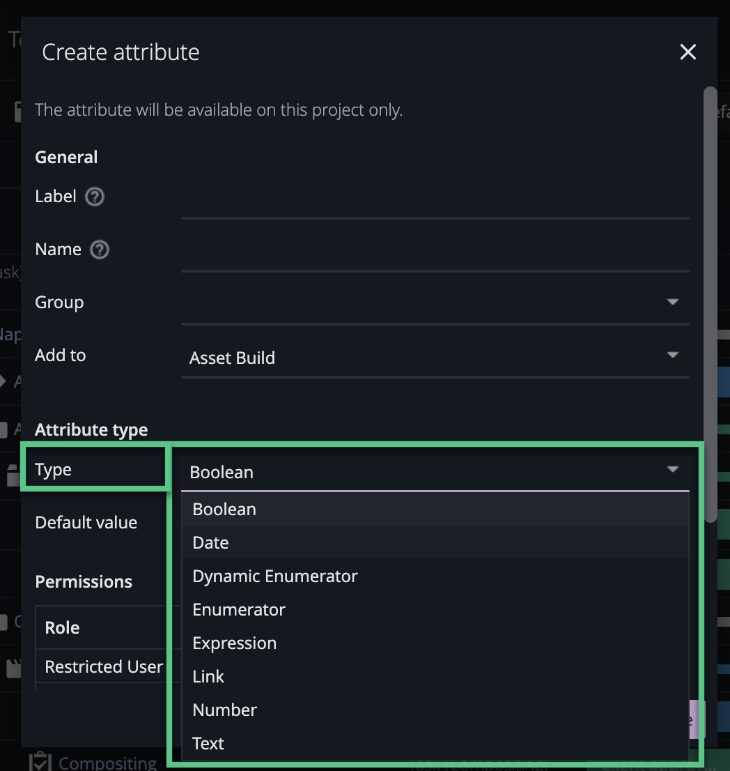 Using Custom Attributes – ftrack Studio